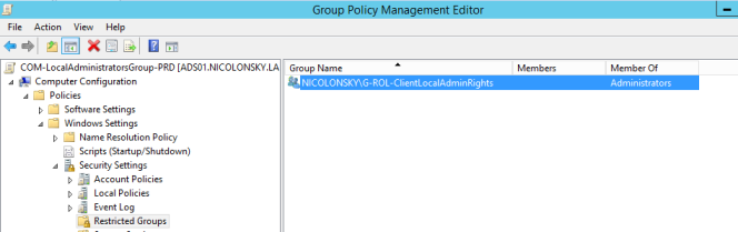 Manage Local Administrator Rights Using Group Policy | Nicola Suter